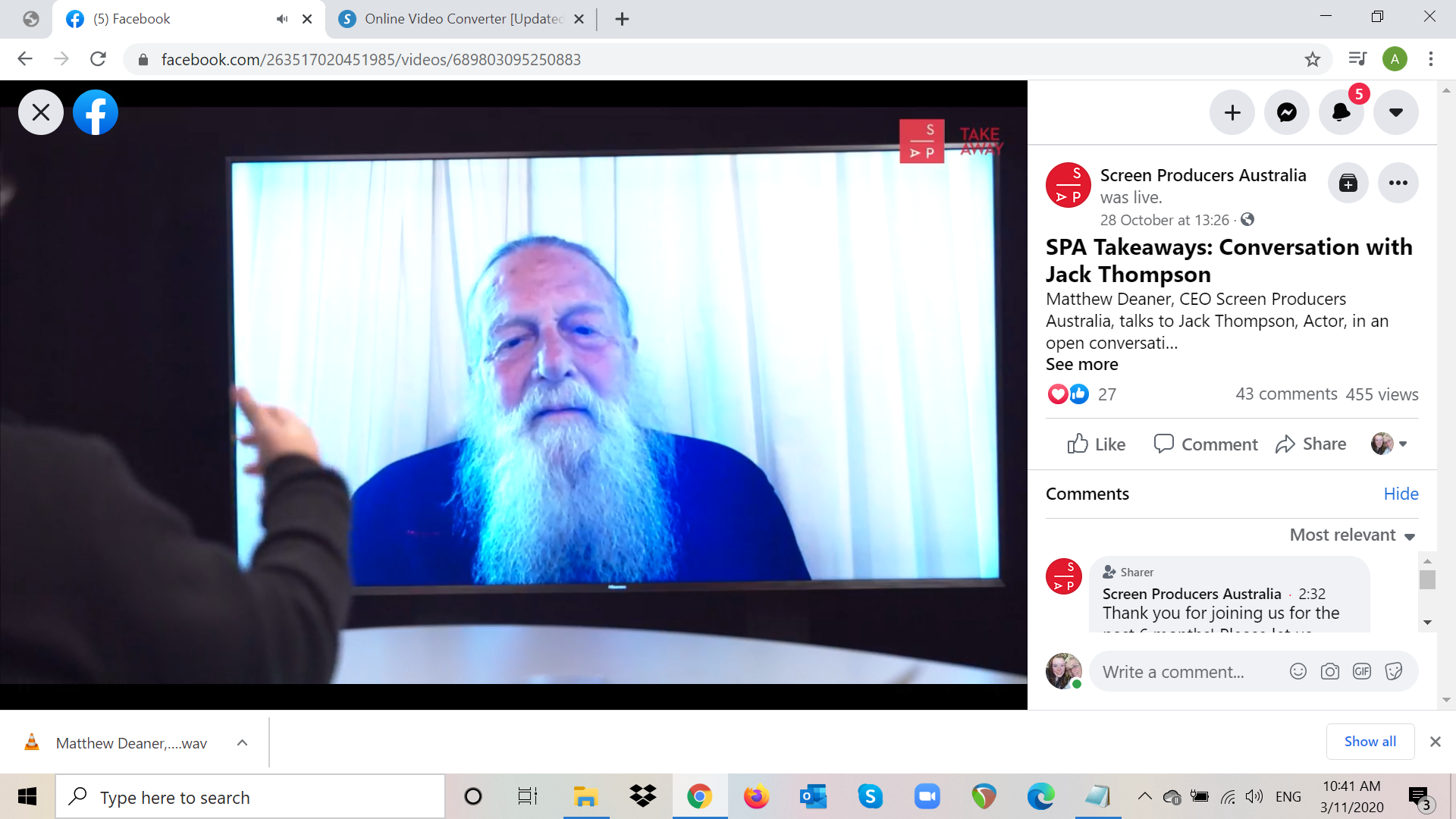 Jack Thompson talks with Matthew Deaner SPA CEO | 3CR Community Radio