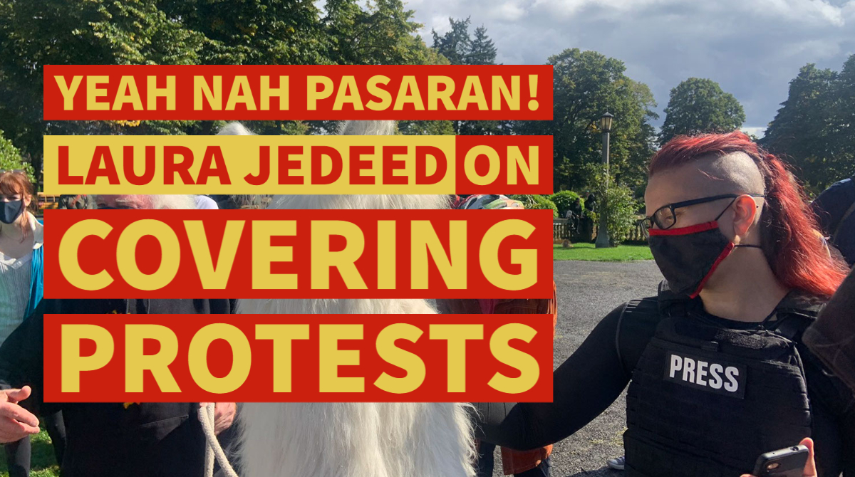 Laura Jedeed on Protests, Police & Press | 3CR Community Radio
