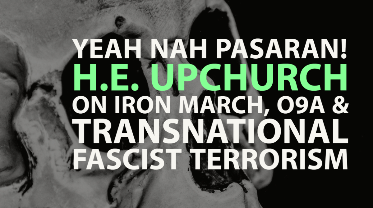 H.E. Upchurch on Iron March | 3CR Community Radio