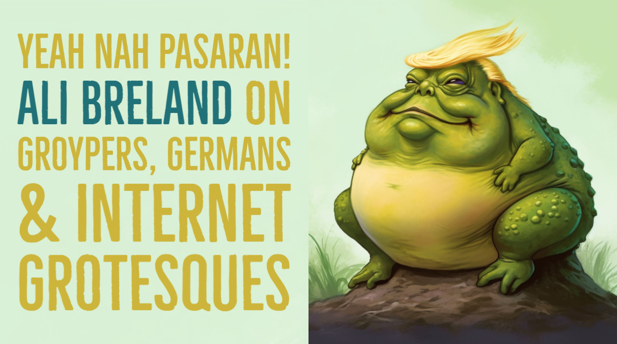 Ali Breland on Groypers, Germans & Grotesques | 3CR Community Radio