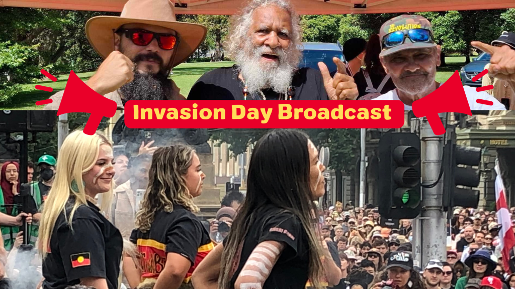 Invasion Day broadcast Monday 26 January | 3CR Community Radio