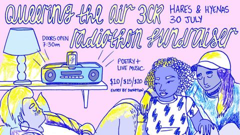 Queering the Air fundraiser | 3CR Community Radio