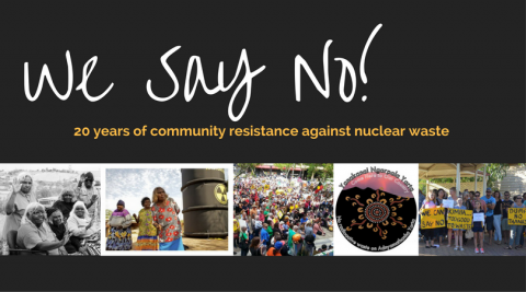 We Say NO! 20 years of community resistance against nuclear waste | 3CR ...