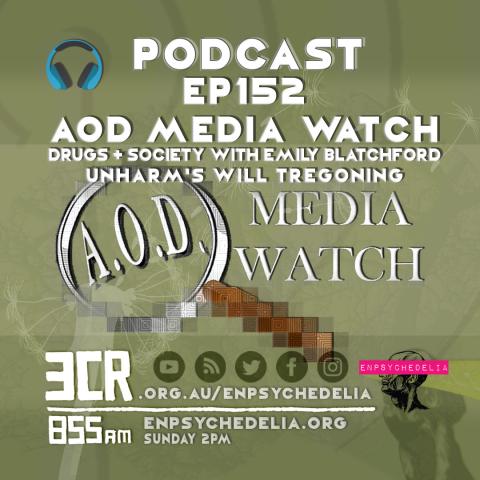 EP152 - Drug and Society with Emily Blatchford, AOD Media Watch with Dr ...